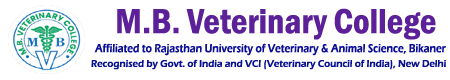 M.B Veterinary College Dungarpur